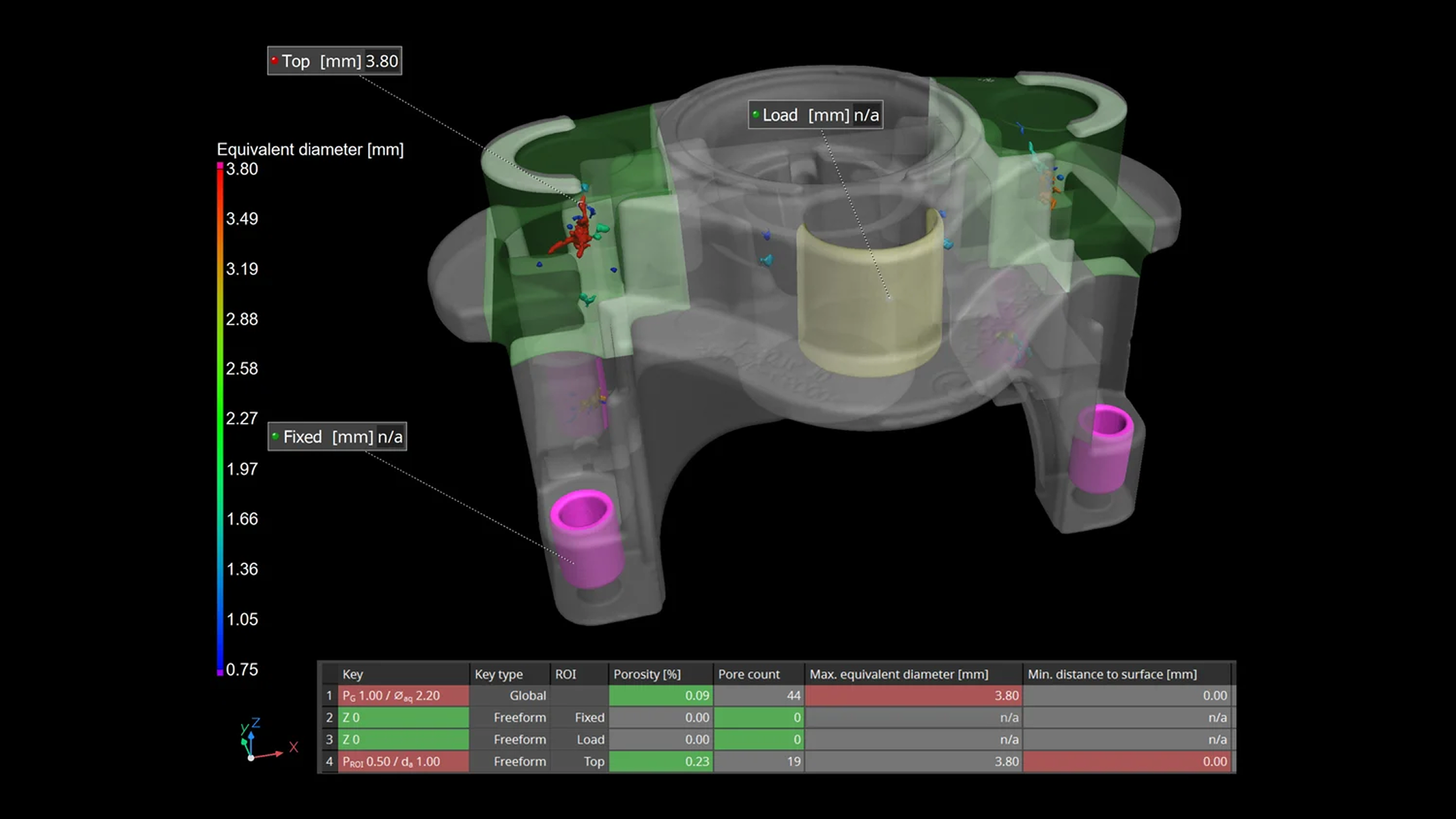 Porosity/Inclusion Analysis - Add-on modules - Products